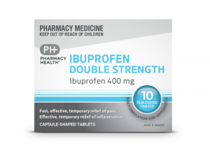 IBUPROFEN 400MG DOUBLE STRENGTH TABLETS – Pharmacy Health